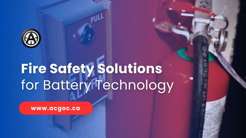 New Battery Technology: Fire Safety Concerns and Solutions - AI Integrated Systems Inc